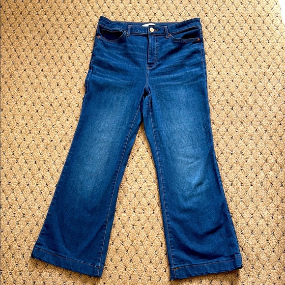 LC Lauren Conrad | Jeans | Lc Lauren Conrad Blue Flare Wide Leg Jeans ...